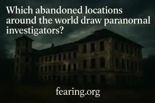 Which Abandoned Locations Around the World Draw Paranormal ...